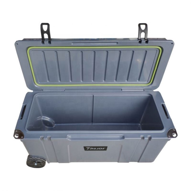 120L big cooler box for fishing with wheel-XIAMEN TAYJOR OUTDOOR ...